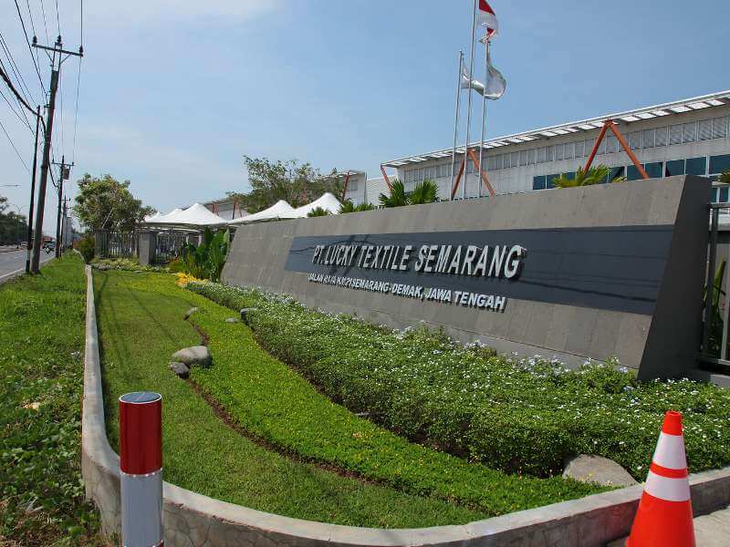 Proyek Taman PT Lucky Textile Demak - Paritama Landscape