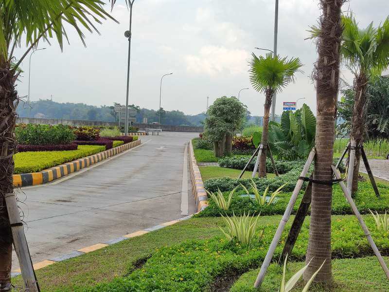 Taman di Rest Area KM 487, Boyolali | Paritama